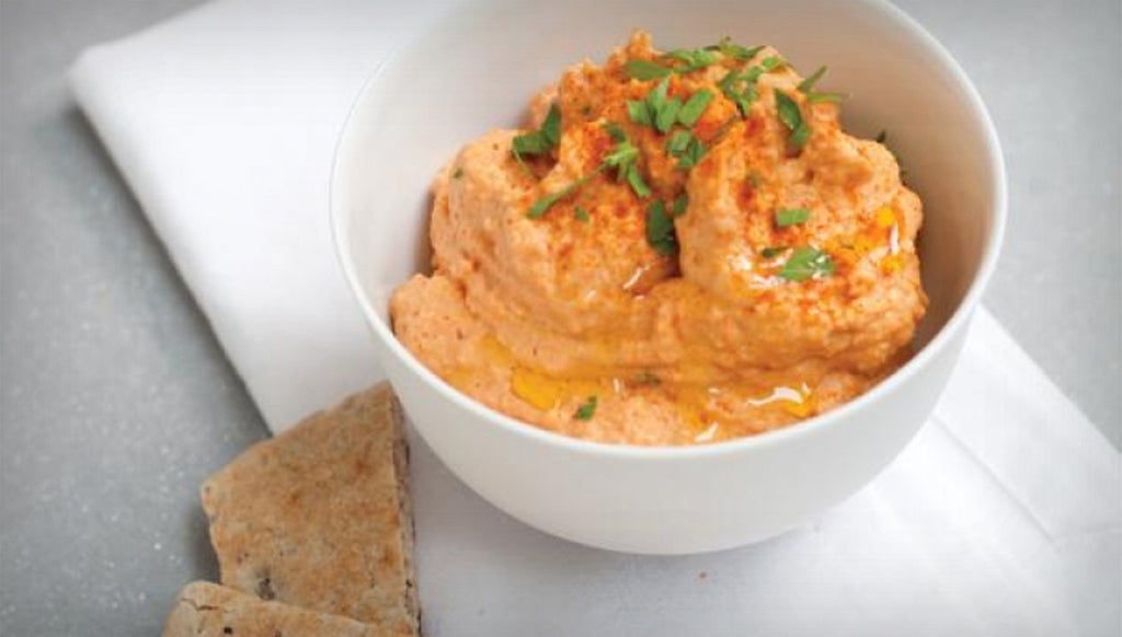 Udo's Roasted Pepper Hummus | Inspired Health